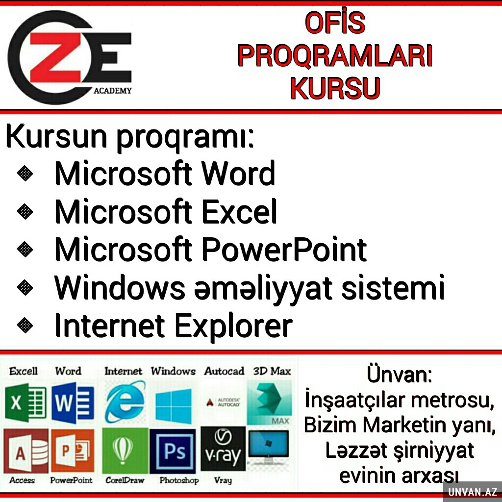 Ofis proqramlari kursu